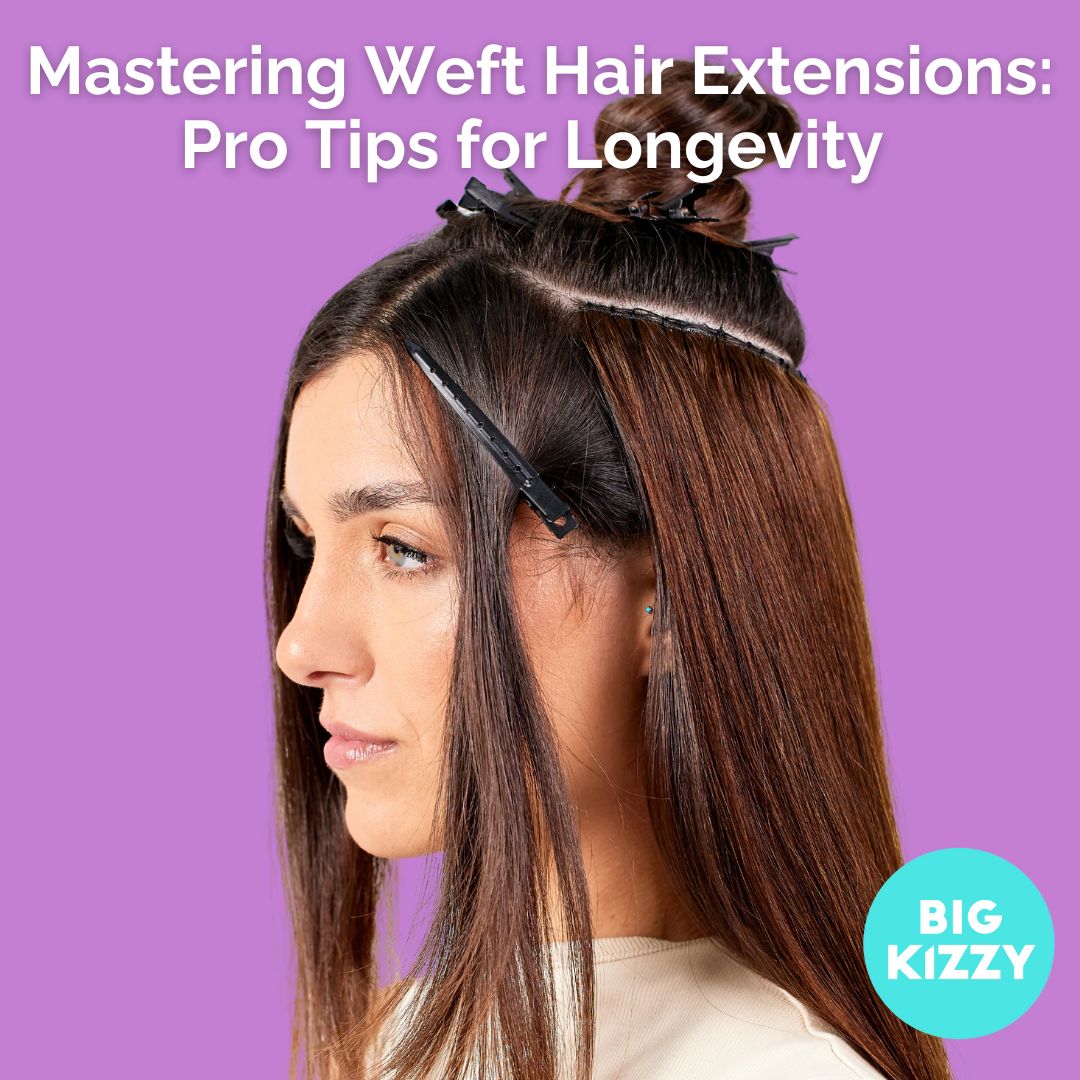 Mastering Weft Hair Extensions: Pro Tips for Longevity – BIG KIZZY