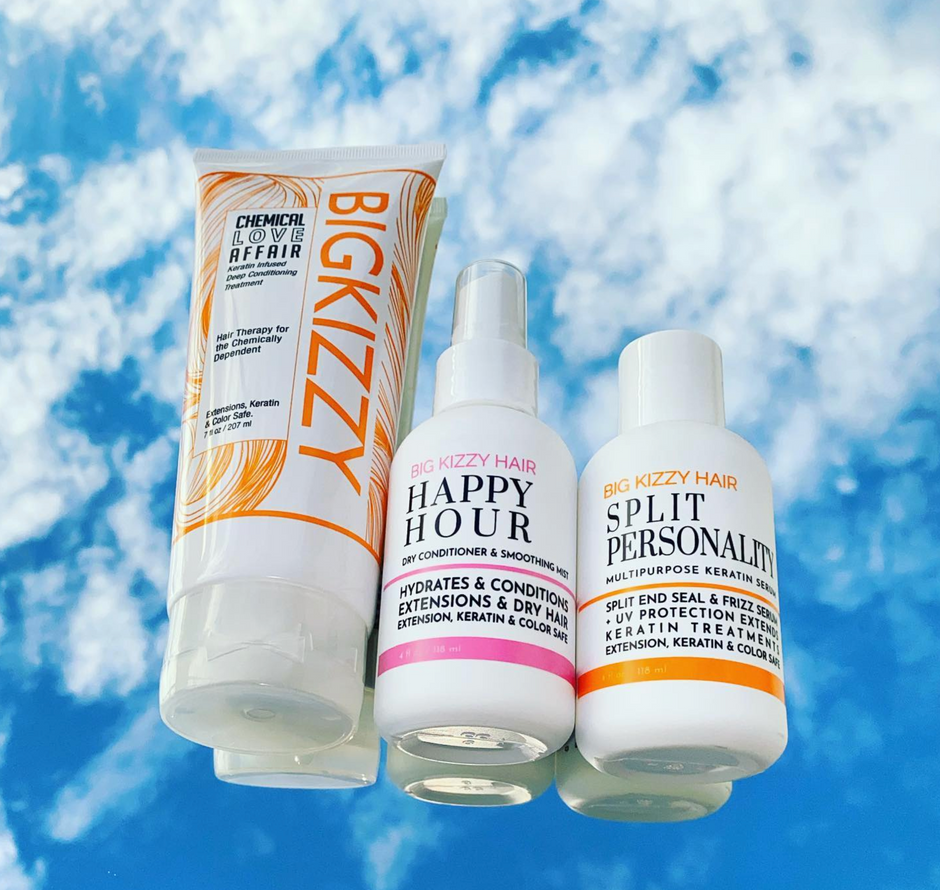 Blue Bond Remover™ Tape In & Keratin Hair Extension Remover – BIG KIZZY®