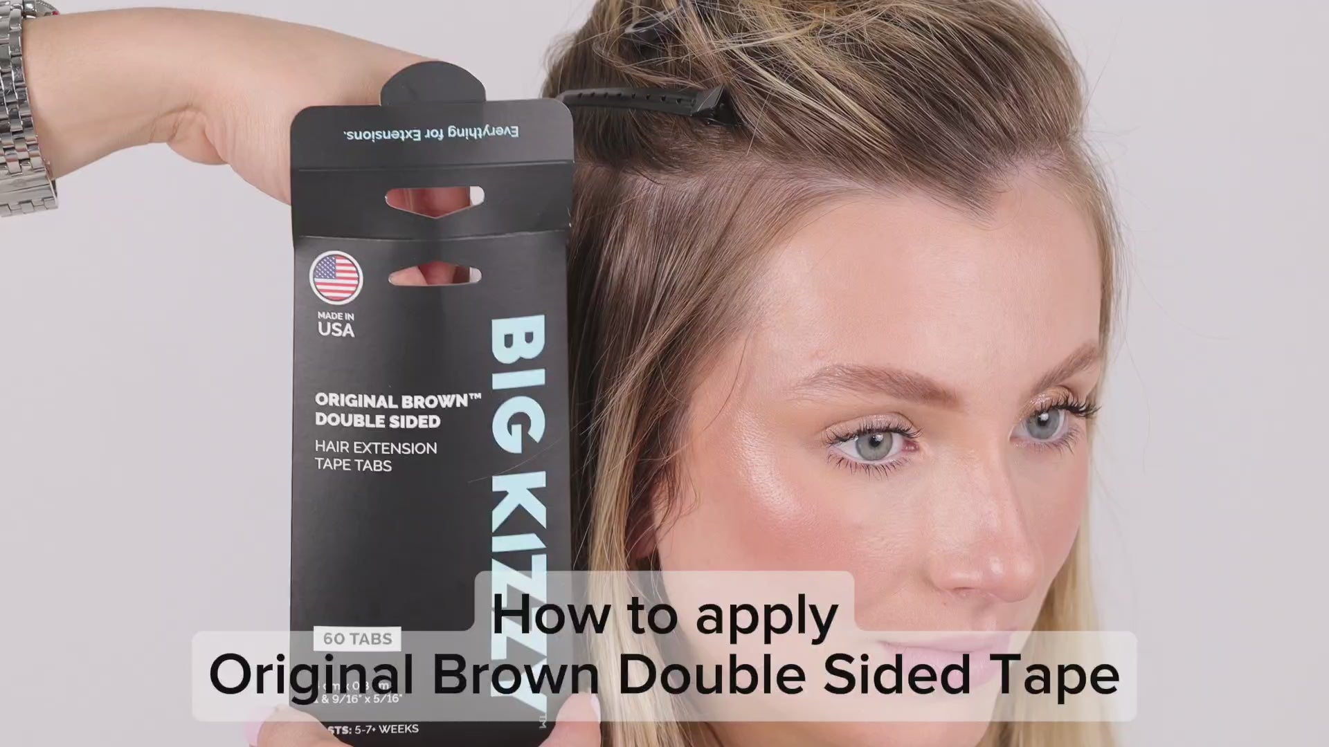 BIG KIZZY®- Original Brown™ Double Sided Hair Extension Replacement Tape